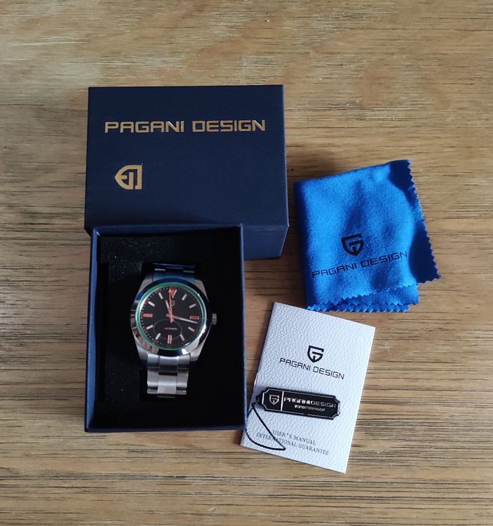 Montre Pagani Design PD-1733 - Hommage Milgauss (Neu und ...