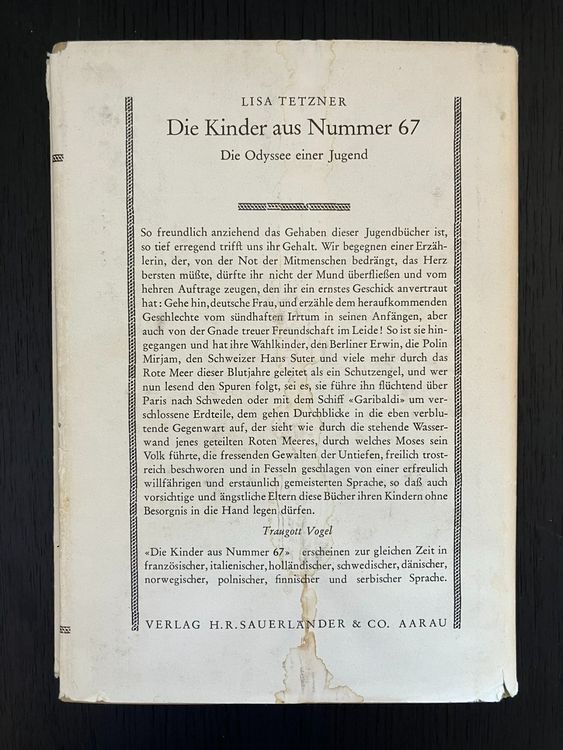 Lisa Tetzner - Erwin und Paul | Kaufen auf Ricardo