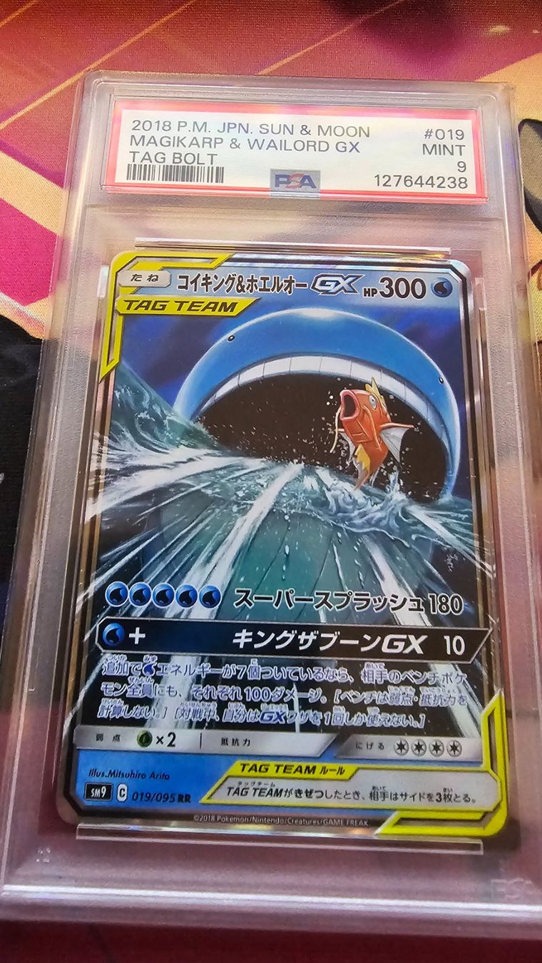 Magikarp & Wailord GX #19 Pokemon Japanese Tag Bolt (Neu (gemäss ...