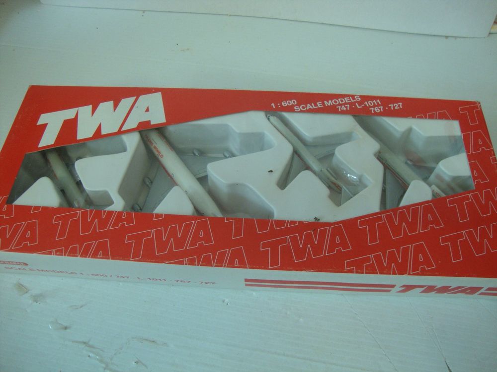 Schabak Modell 1:600 TWA 4-er Schachtel | Kaufen auf Ricardo