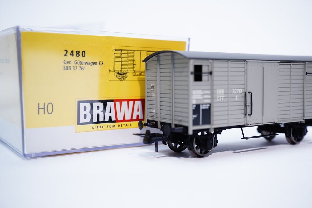 8å Brawa 2480 SBB Güterwagen K2 graun (Gebraucht) in Thun für CHF 31.9 ...