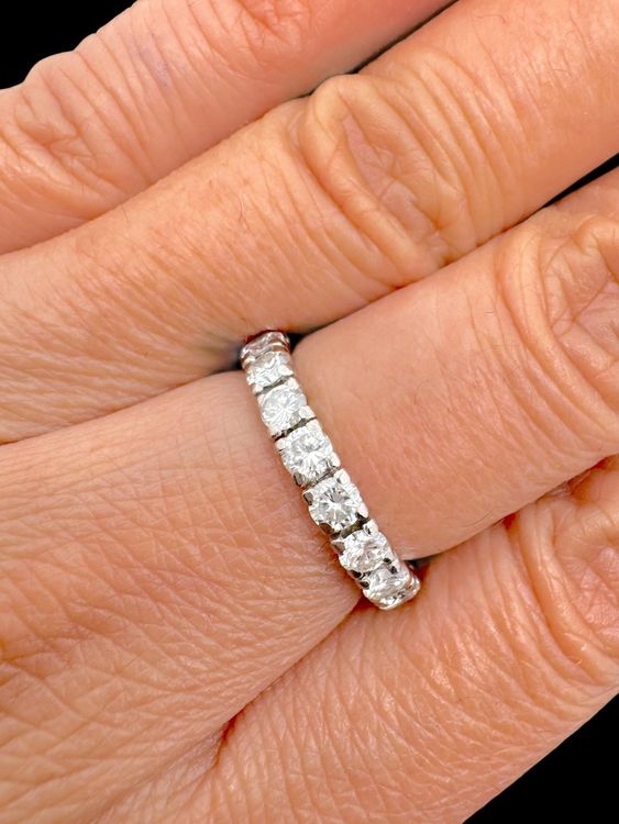 Alliance Diamanten 1.7c Ring 18k WG Grösse 47.5 *S1990 (Gebraucht) in ...