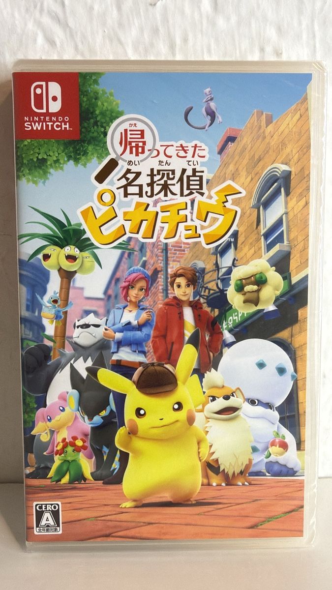 NEW! Detective Pikachu Returns -Switch- CONTAINS GERMAN! (Neu und ...