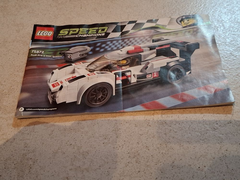 LEGO Speed Champions 75872 Audi R18 e-tron quattro (Gebraucht) in ...