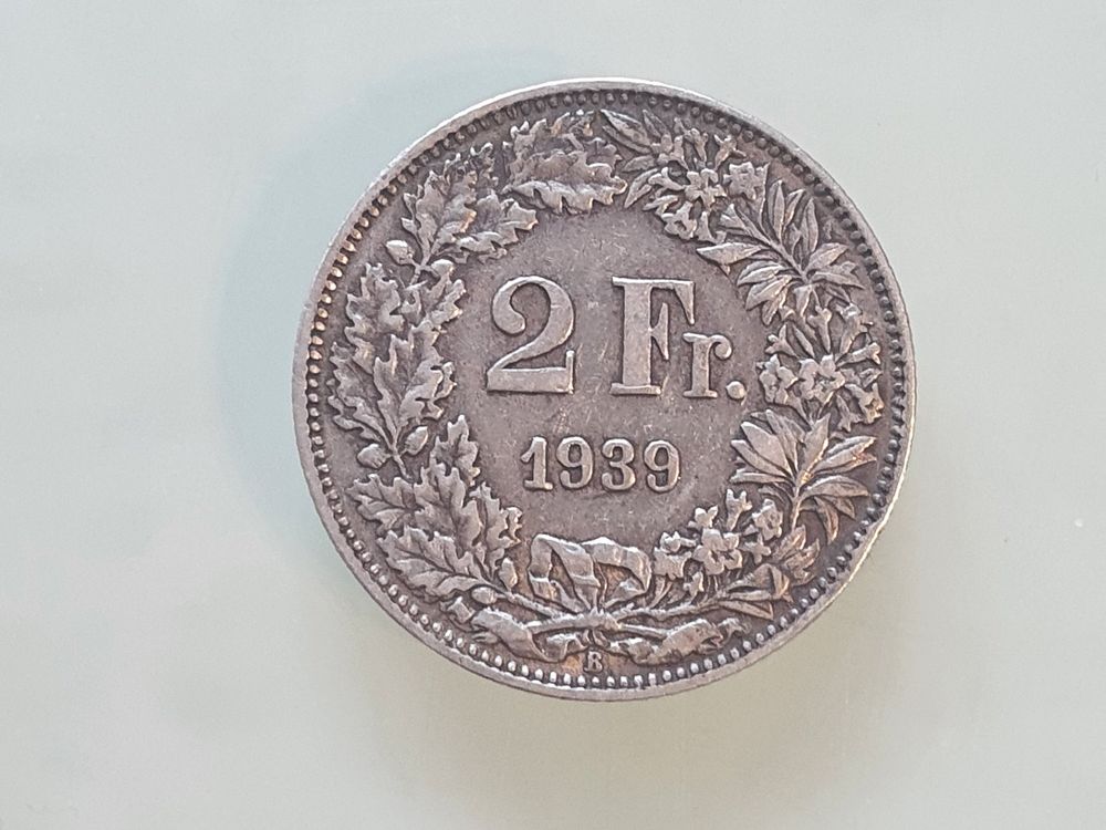 2 Franken 1939 | Kaufen auf Ricardo