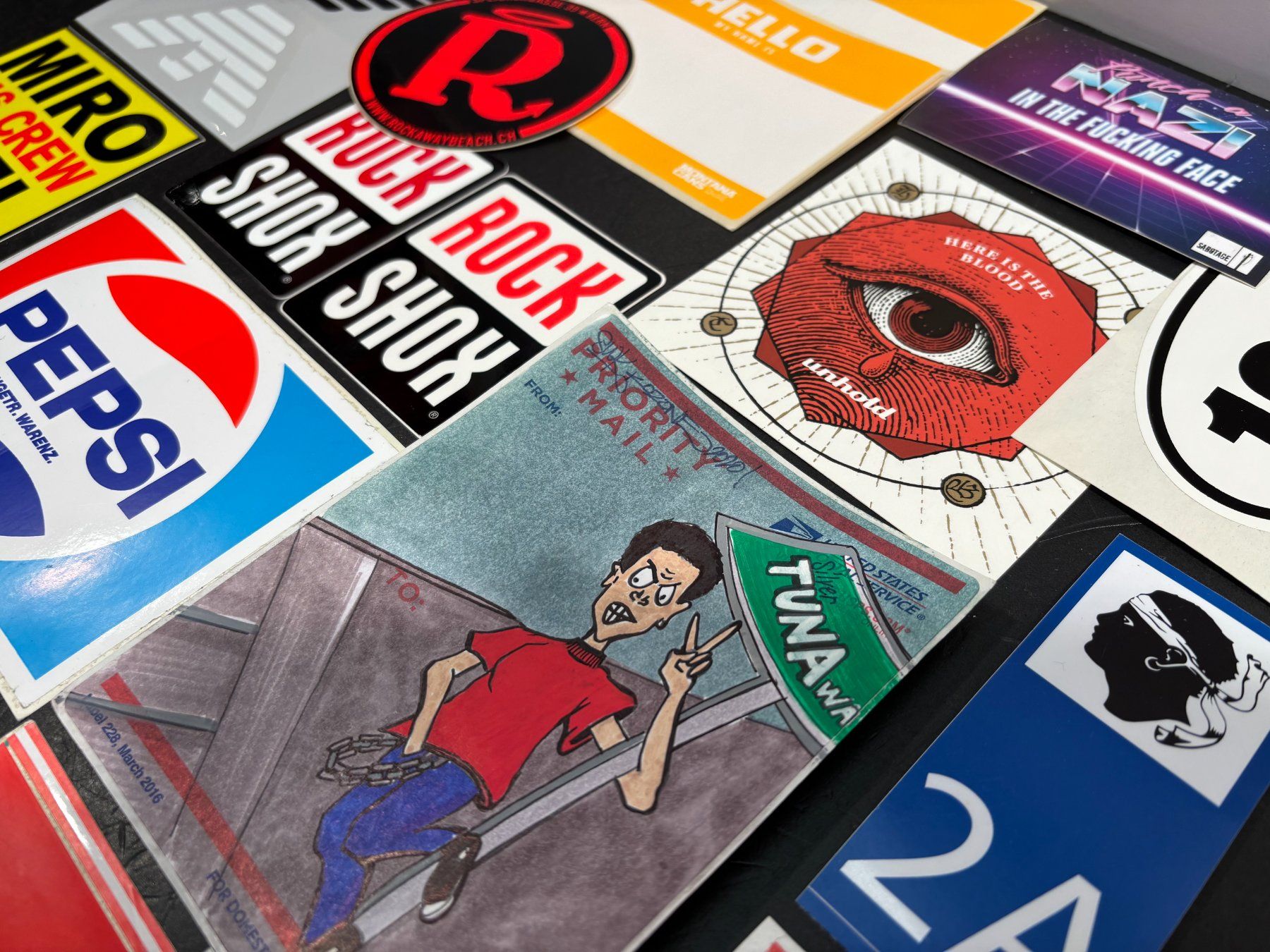 💥TOP Set STICKER ARMANI PEPSI FANTA SPRITE COCACOLA US PETZ (Neu und ...