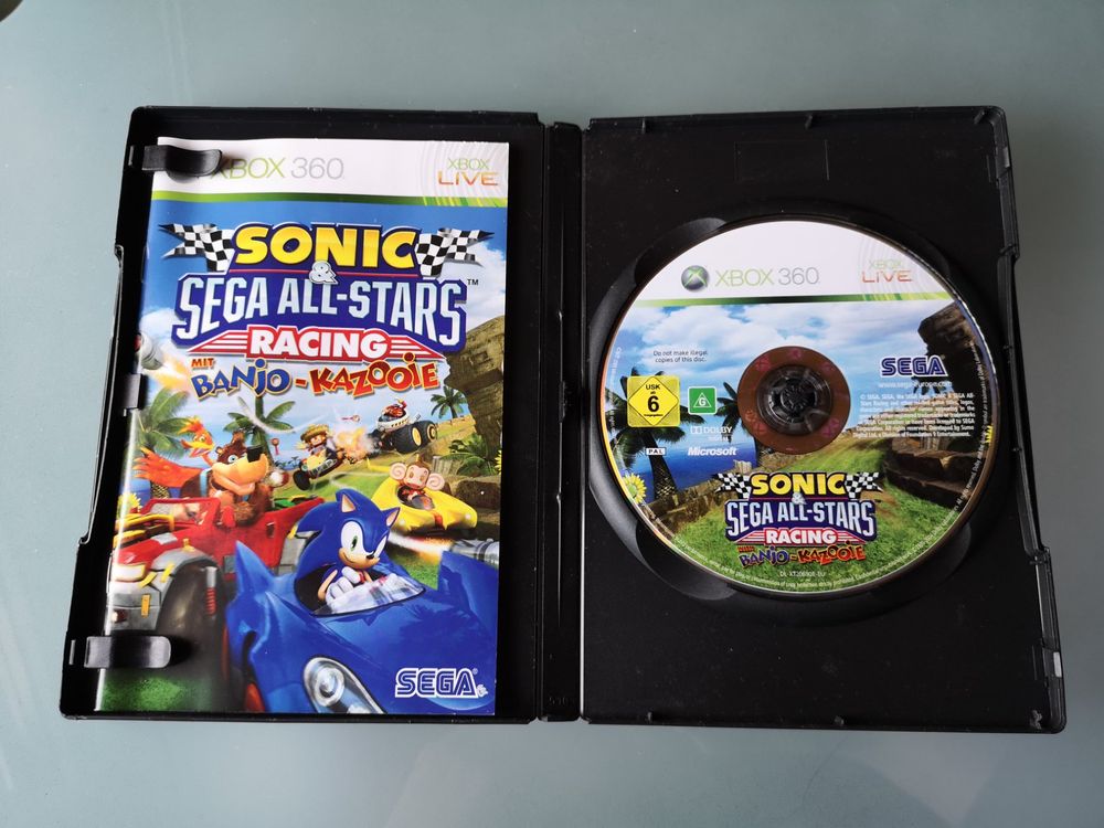 SONIC SEGA ALL-STARS RACING MIT BANJO-KAZOOIE | Kaufen auf Ricardo
