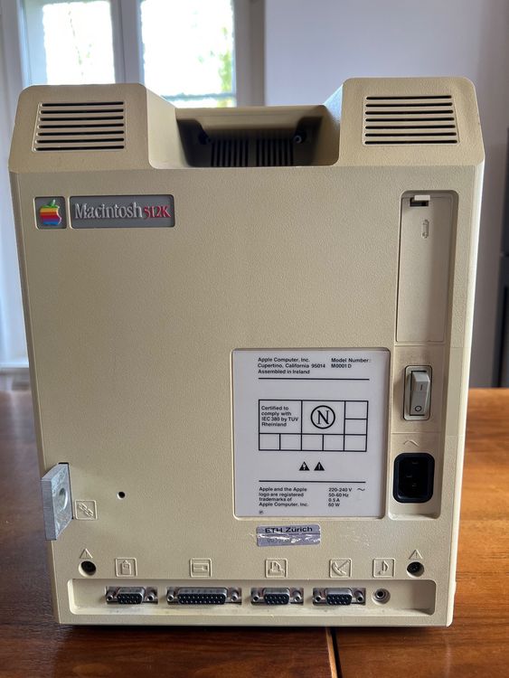 Macintosh ETH 512Ke & M0110A Keyboard & 800K External Drive (Gebraucht ...