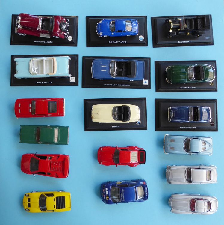 Del Prado 17 Stk. diverse Modelle 1:43 sehr schön erhalten | Kaufen auf ...