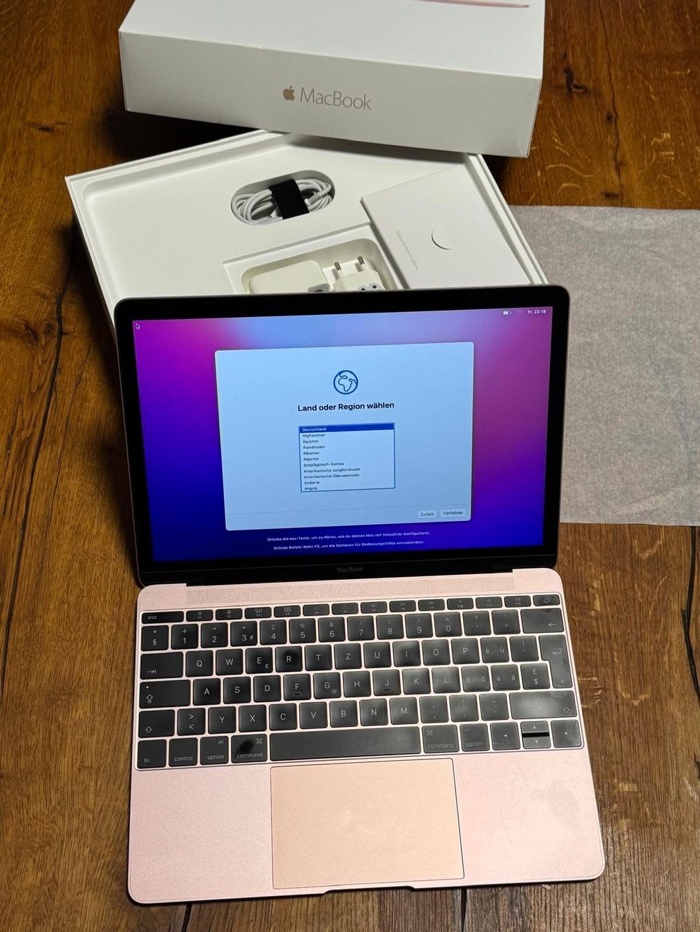 Apple MacBook 12" Rose Gold (256GB SSD) inkl. OVP (Gebraucht) in ...