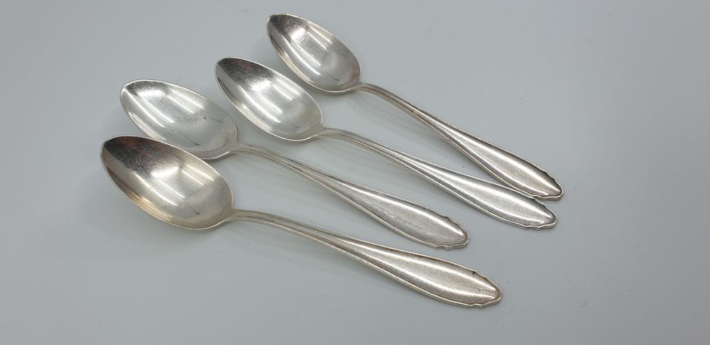 Silberbesteck Jezler La Reine 4 Teelöffel Silber 800 | Kaufen auf Ricardo