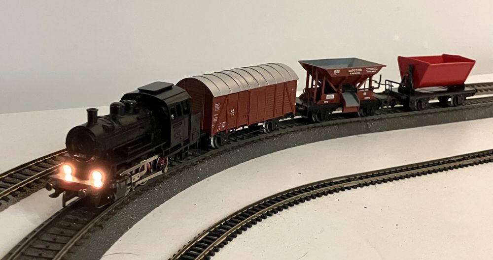 märklin CM 800 digital~ Oldtimer-Dampfzügli - 3 Güterwägeli (Gebraucht ...