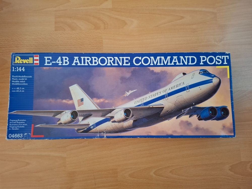 Revell 04663 E-4B Airborne Command Post 1:144 (Rarität) (Neu (gemäss ...