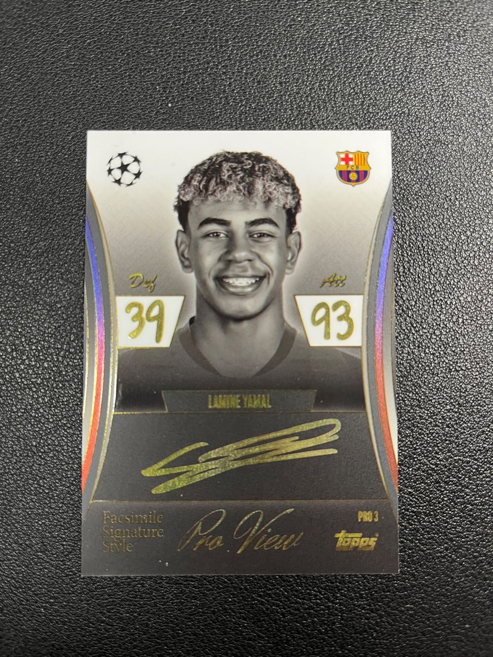 Topps Match Attax 2025/26 Lamine Yamal Signature Style (Neu (gemäss ...