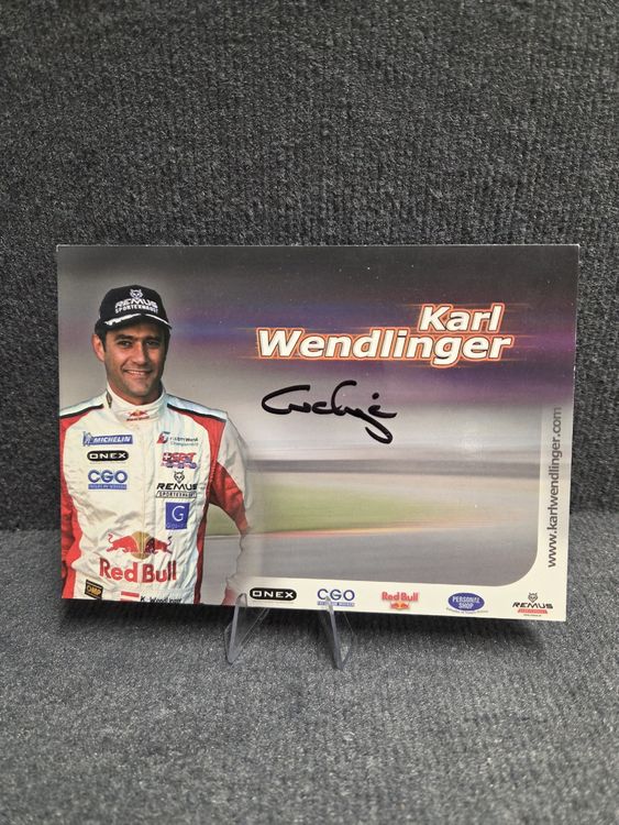 Karl Wendlinger Autogrammkarte - Motorsport Rarität! (Gebraucht) in ...