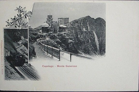 CAPOLAGO Monte Generoso Bahn (Neu (gemäss Beschreibung)) in Jona für ...