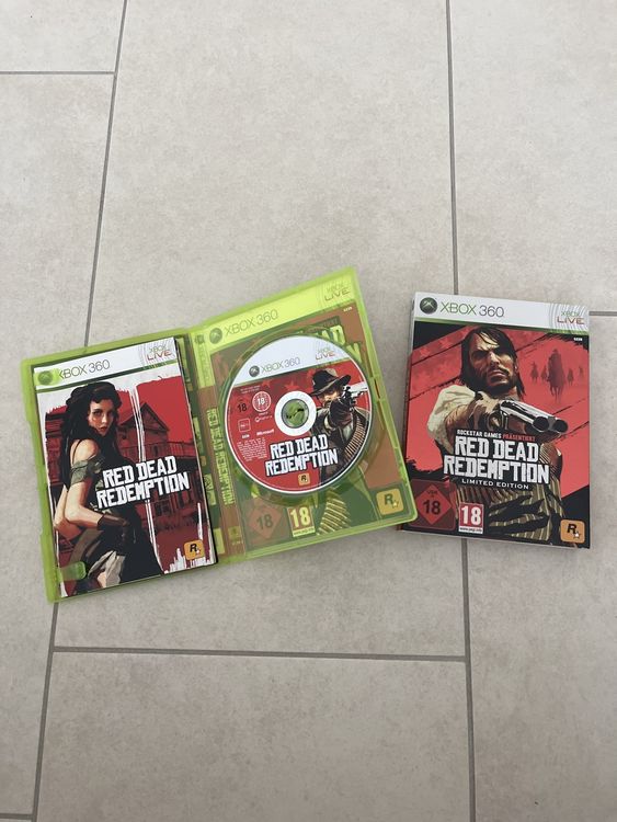 red dead redemption limited edition xbox 360 (Gebraucht) in Suhr für ...