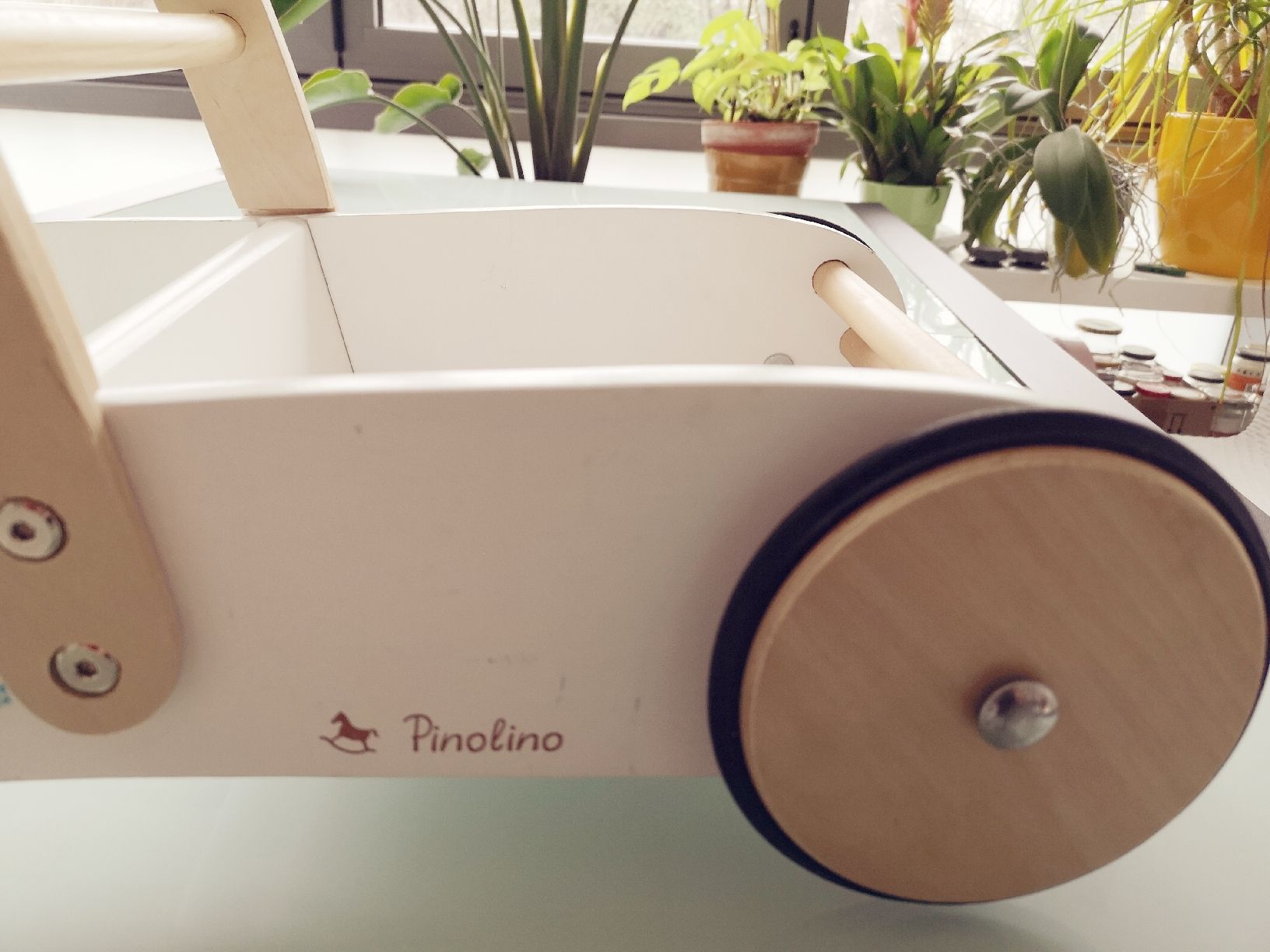 Lauflernwagen Holz Pinolino