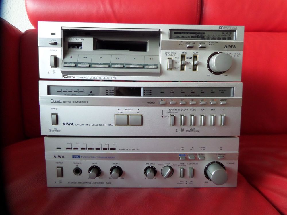 AIWA Mini Stereoanlage A60/L60/R50 (Gebraucht) in Hergiswil für CHF 39 – mit Lieferung auf ...
