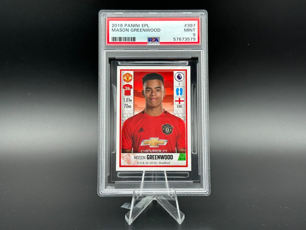 Panini Mason Greenwood Manchester United Rookie PSA 9 | Kaufen auf Ricardo