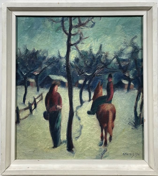 Heinrich Herzig (1887-1964) Gemälde (Gebraucht) in Root für CHF 1415 – mit Lieferung auf Ricardo ...