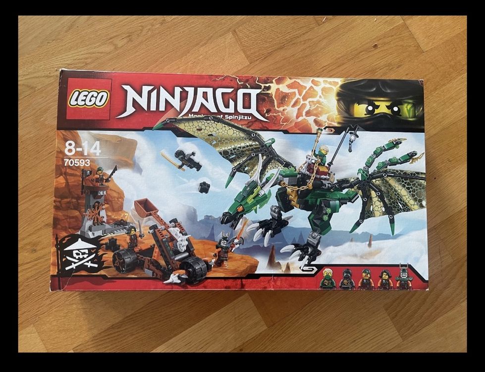 LEGO Ninjago 70593 Der Grüne Energie-Drache Neu & Ovp (Neu und ...