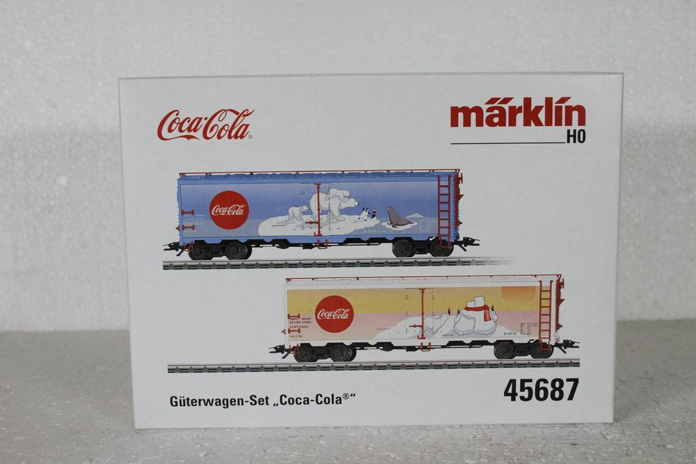 Märklin 45687 USA Güterwagen-Set „Coca-Cola®“ (Neu und originalverpackt ...