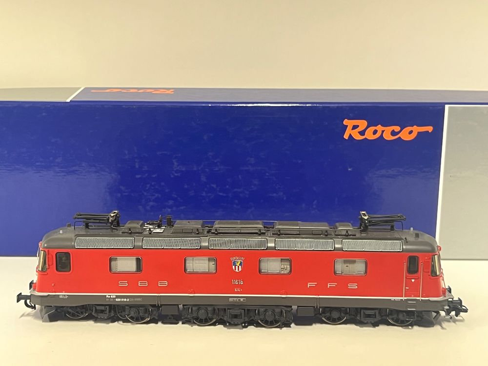 Roco 78603 H0 SBB Re 6/6 Dübendorf ESU LOKSOUND V5 (Neu und ...