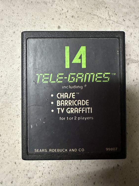Retro Tele-Games I4 Cartridge - Atari 2600! (Gebraucht) in Kestenholz ...