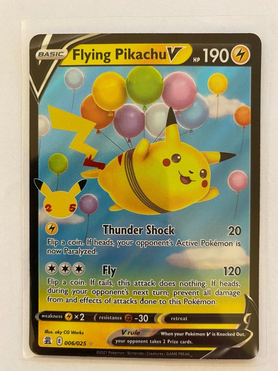 Pokemon Flying Pikachu V 006/025 Celebrations EN | Kaufen auf Ricardo