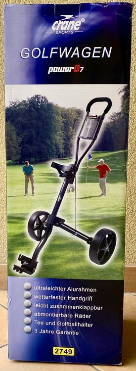 2-Rad Golftrolley Trolley, klappbarer Golfwagen (Neu und ...