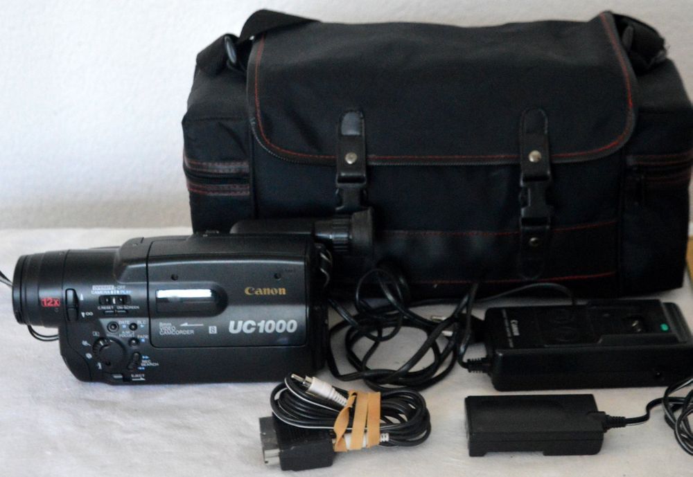 Camcorder Canon UC1000E Video8 caméscope (Gebraucht) in Collonges für ...