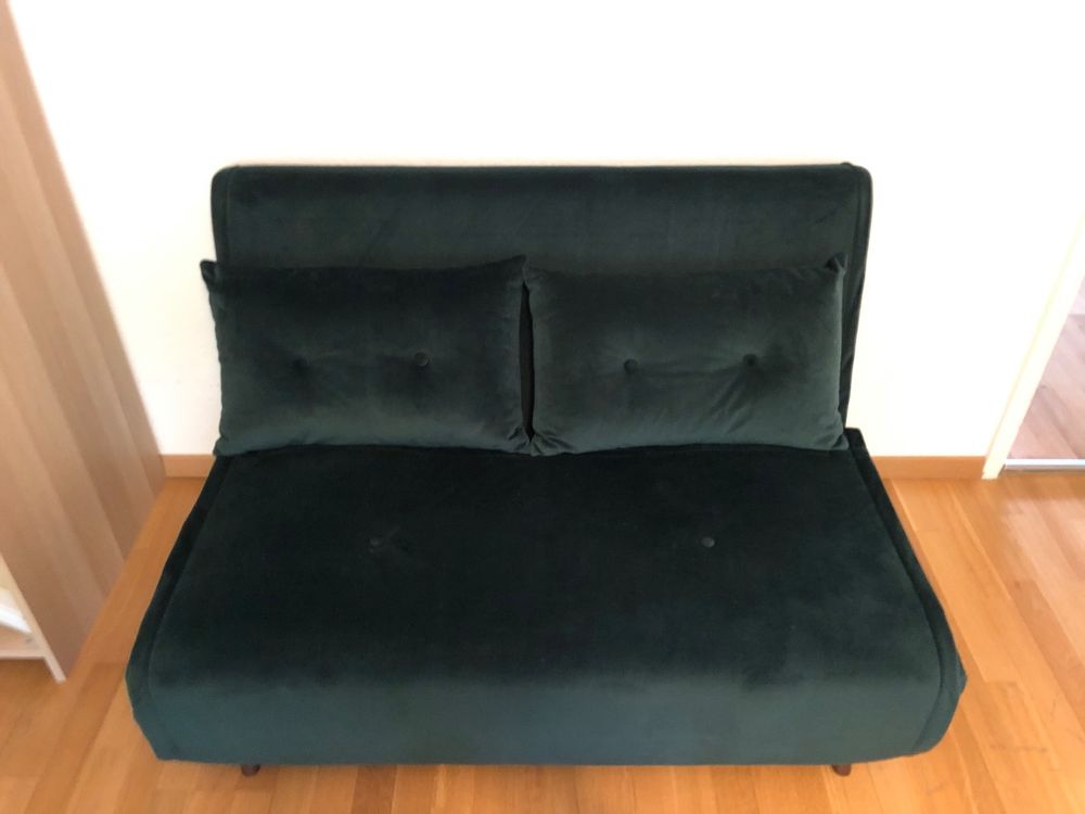 Designersofa MADE "Haru" Bettsofa grün sehr guter Zustand (Gebraucht ...