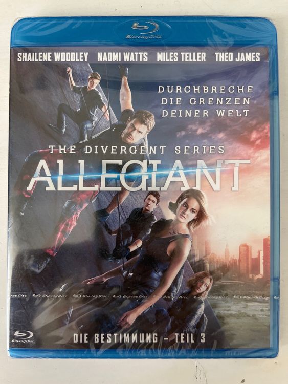 The Divergent Series: Allergiant (2016) Blu-ray (NEU, OVP) (Neu und originalverpackt) in Sierre ...