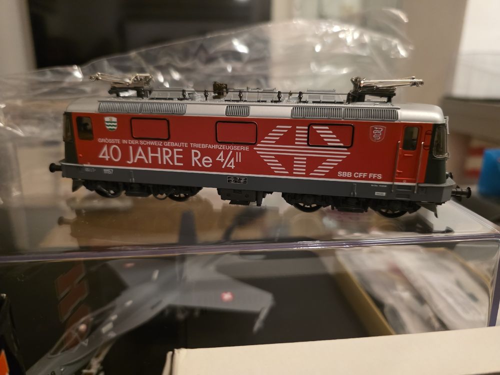 H0 HAG Sondermodell 40 Jahre Re 4/4 (Neu und originalverpackt) in ...