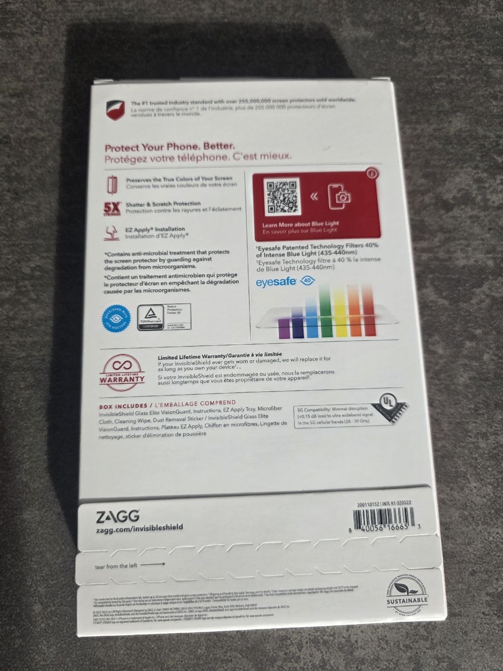 Protection Écran ZAGG InvisibleShield iPhone 14 pro max (Neuf avec ...