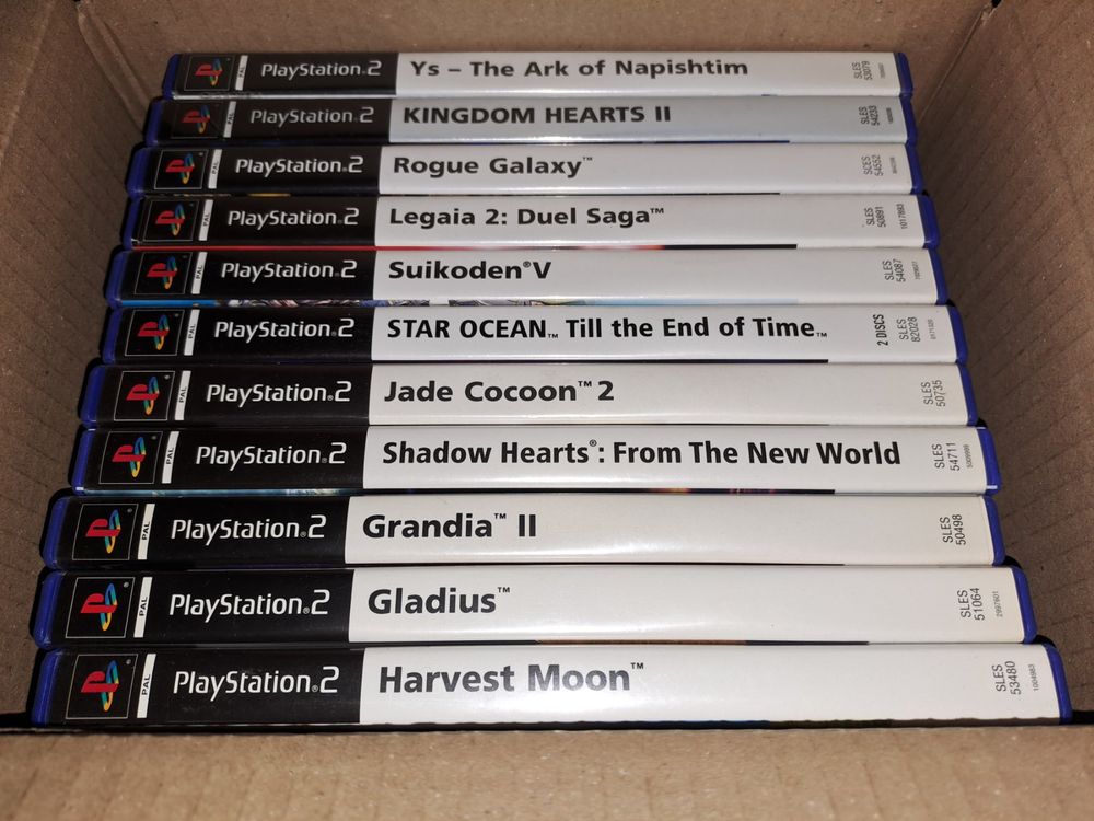 11 Playstation 2 Rollenspiele - Bundle - alle komplett | Kaufen auf Ricardo
