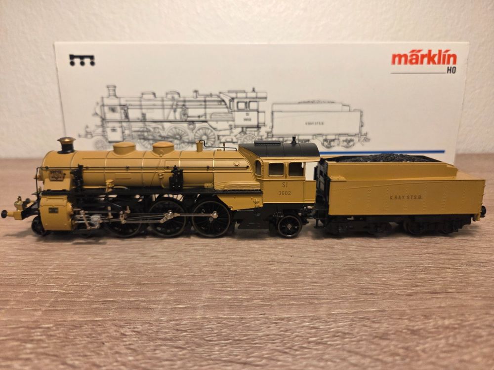 Märklin 33185 Dampflok S 3/6 K.Bay.Sts.B Digital H0 (Neuf avec ...