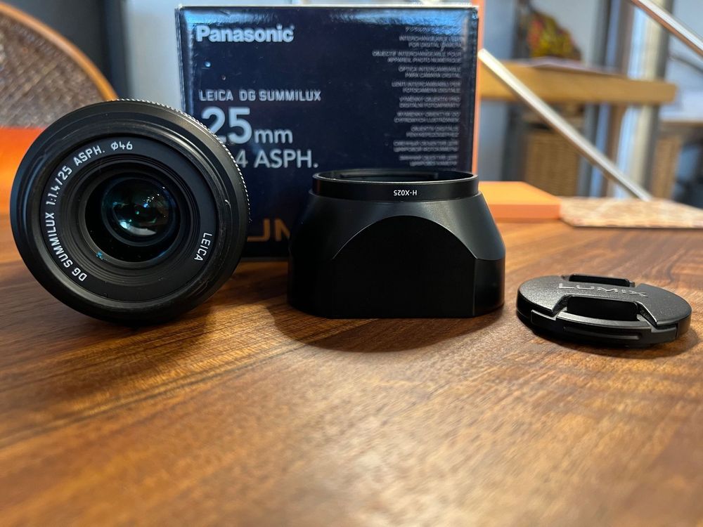 Panasonic Lumix 25mm f1.4 | Kaufen auf Ricardo