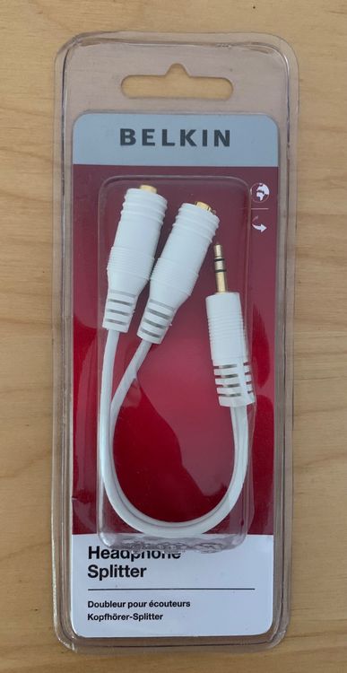 Kopfhörer-Splitter BELKIN Headphone Splitter | Kaufen auf Ricardo