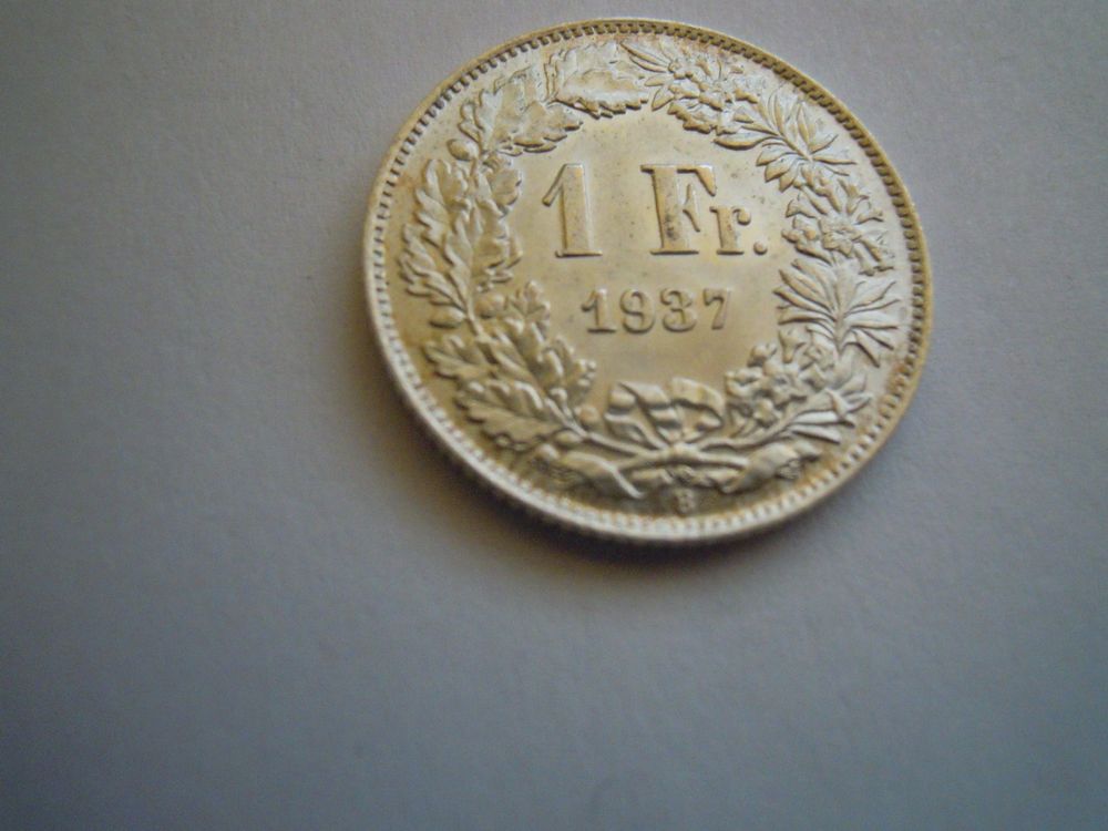 1 Fr. 1937 unz/stgl Top | Kaufen auf Ricardo
