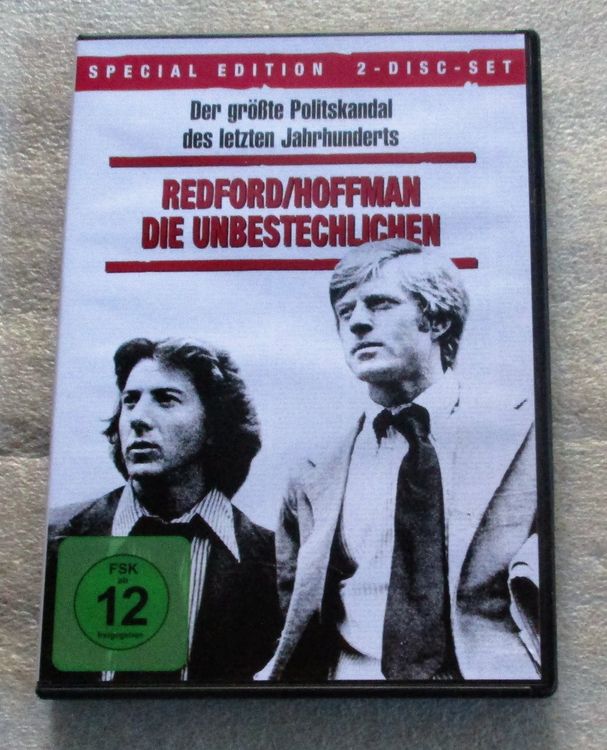 DIE UNBESTECHLICHEN - Robert Redford/Dustin Hoffman - 2-DVD (Gebraucht) in Lichtensteig für CHF ...