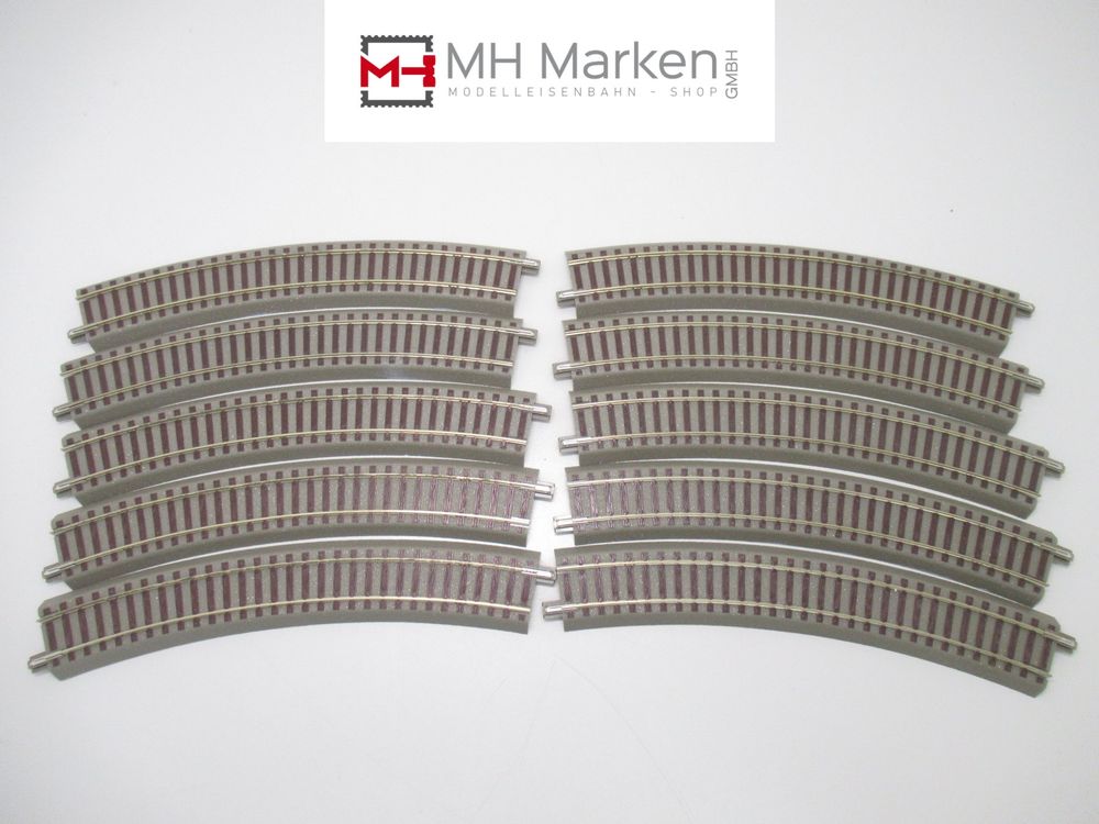 Roco 61123 10x gebogenes Gleis R3 DC H0 (Gebraucht) in Basel für CHF 12 – mit Lieferung auf ...
