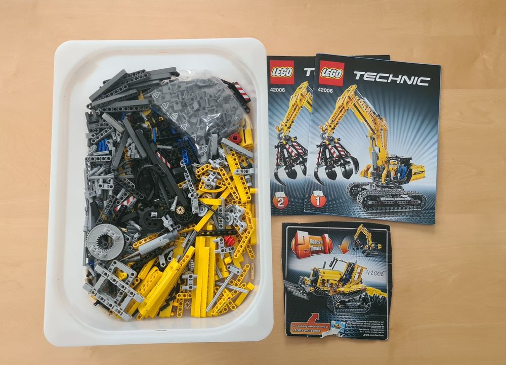Lego Technik 42006, Raupenbagger | Kaufen auf Ricardo