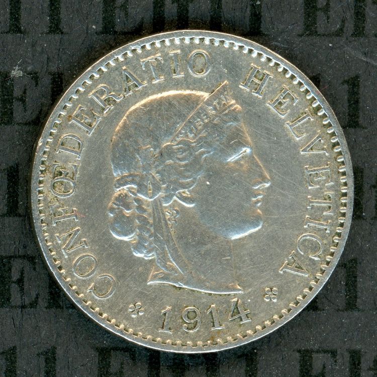 CHF___0.05 1914 -unz 5 Rappen (Gebraucht) in Widnau für CHF 35 – mit Lieferung auf Ricardo kaufen