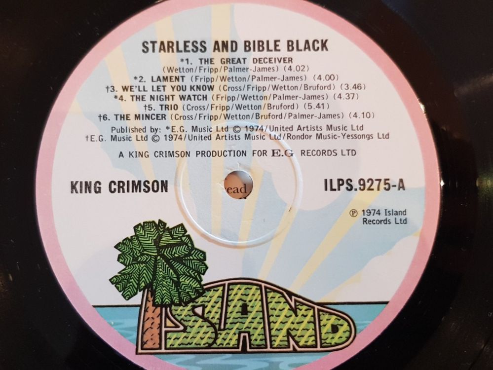 King Crimson, LP, Starless and bible black, 1974 | Kaufen auf Ricardo