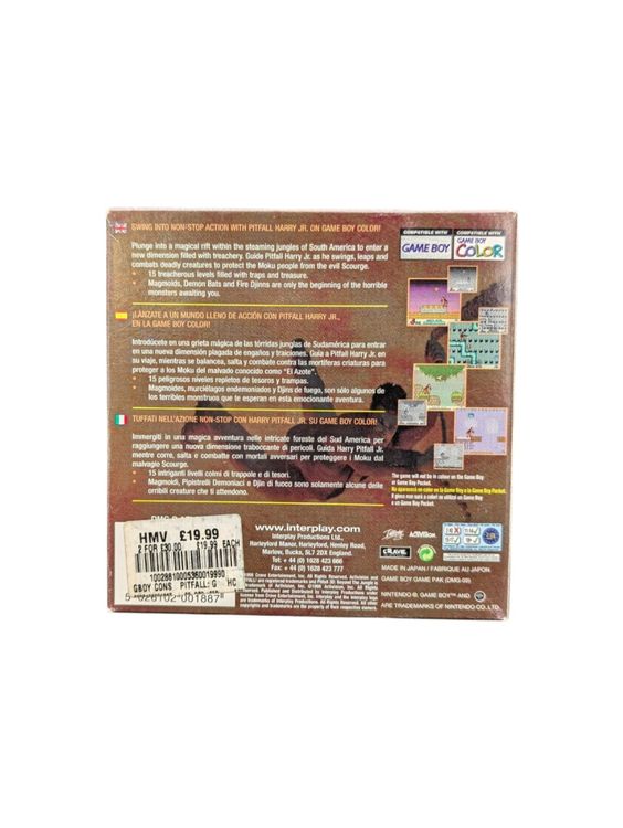 Pitfall beyond the Jungle OVP Game Boy Color (Gebraucht) in Domat/Ems ...