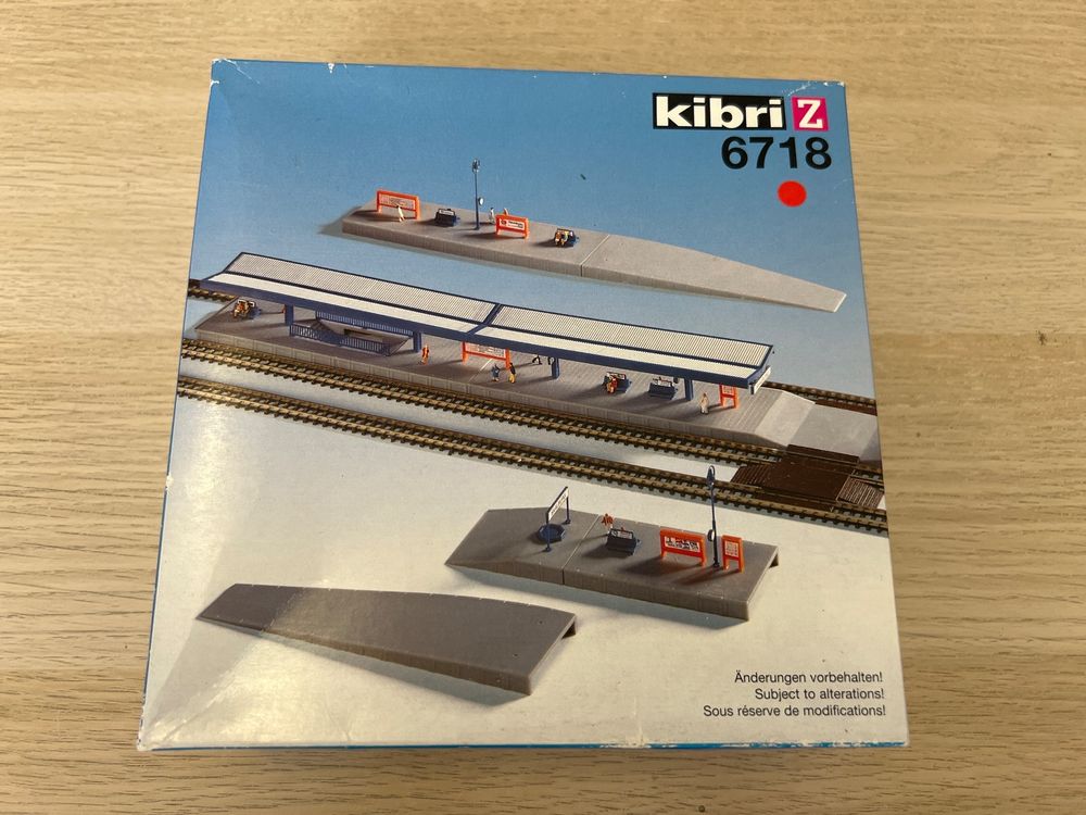 Kibri 6718 Bahnsteig Z OVP | Acheter sur Ricardo