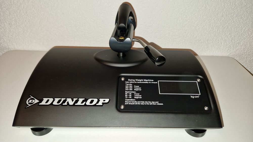 Dunlop Swingweight Machine (Racket-Tuning) Tennis (Neu und ...
