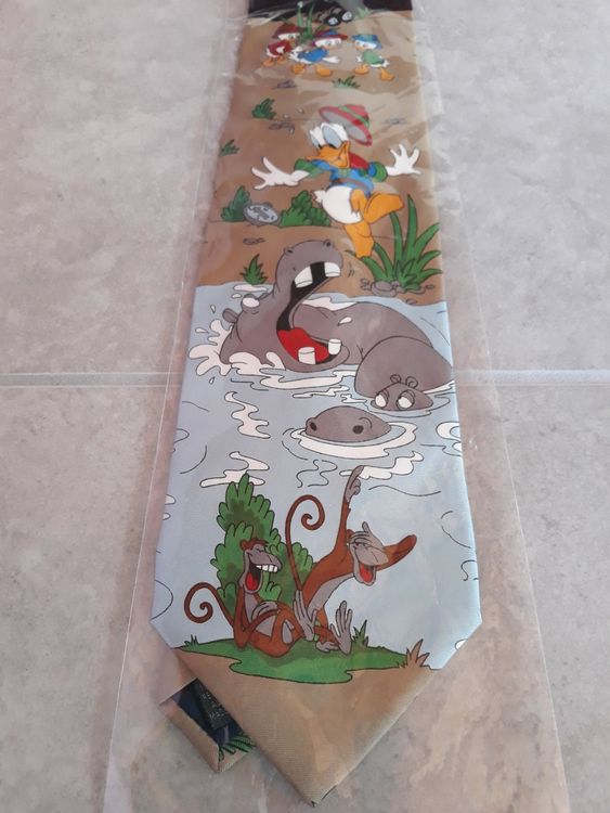 Cravatta Walt Disney vintage, 100% seta, ancora imballata | Kaufen auf ...